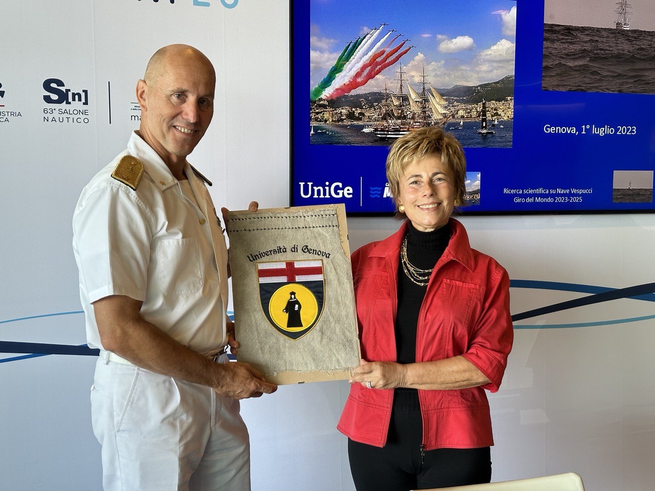 UniGe e Istituto Idrografico fanno ricerca a bordo del Vespucci | UniGe ...